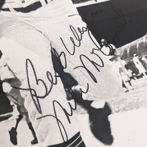 Mike Mccormick Washington Senators Signed 8x10 Autograph Photo MLB ...