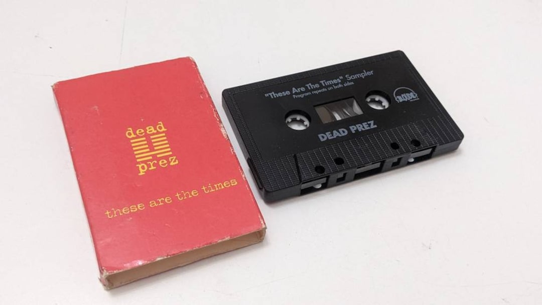 Dead Prez These Re the Times Sampler Promo Cassette Tape Rap Hip Hop ...