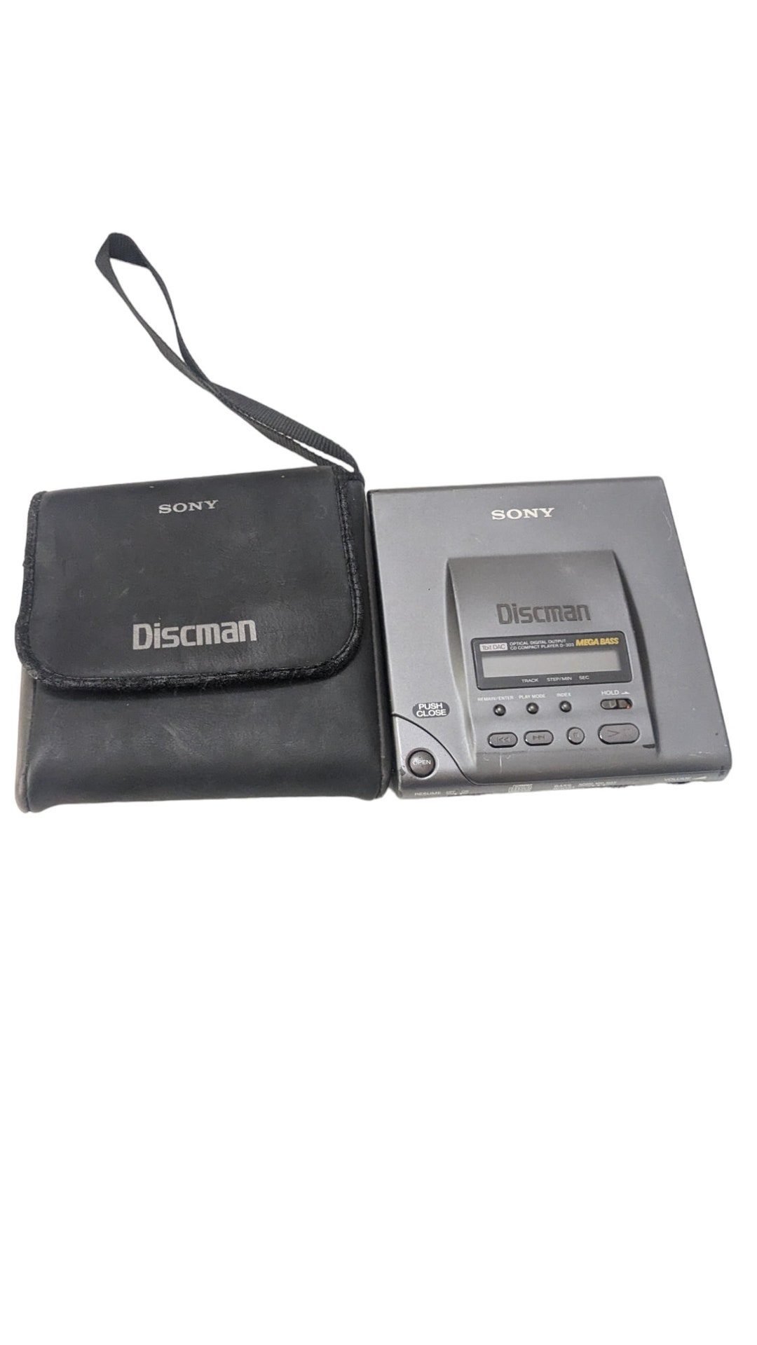 Sony D-303 Discman Portable CD Player Vintage Audio Compact Disc Silver ...