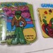Gumby Pokey Cartoon Puffy Stickers Vintage NOS Sealed 1988 Gordy Prema ...