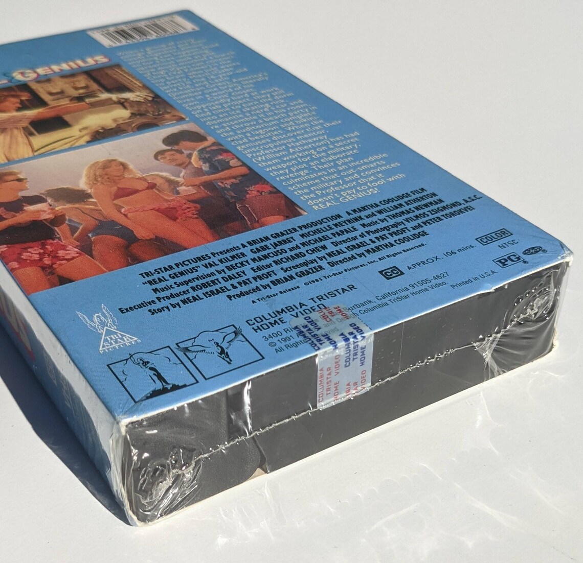 Real Genius VHS 1991 Val Kilmer Brand New Factory Sealed - Etsy