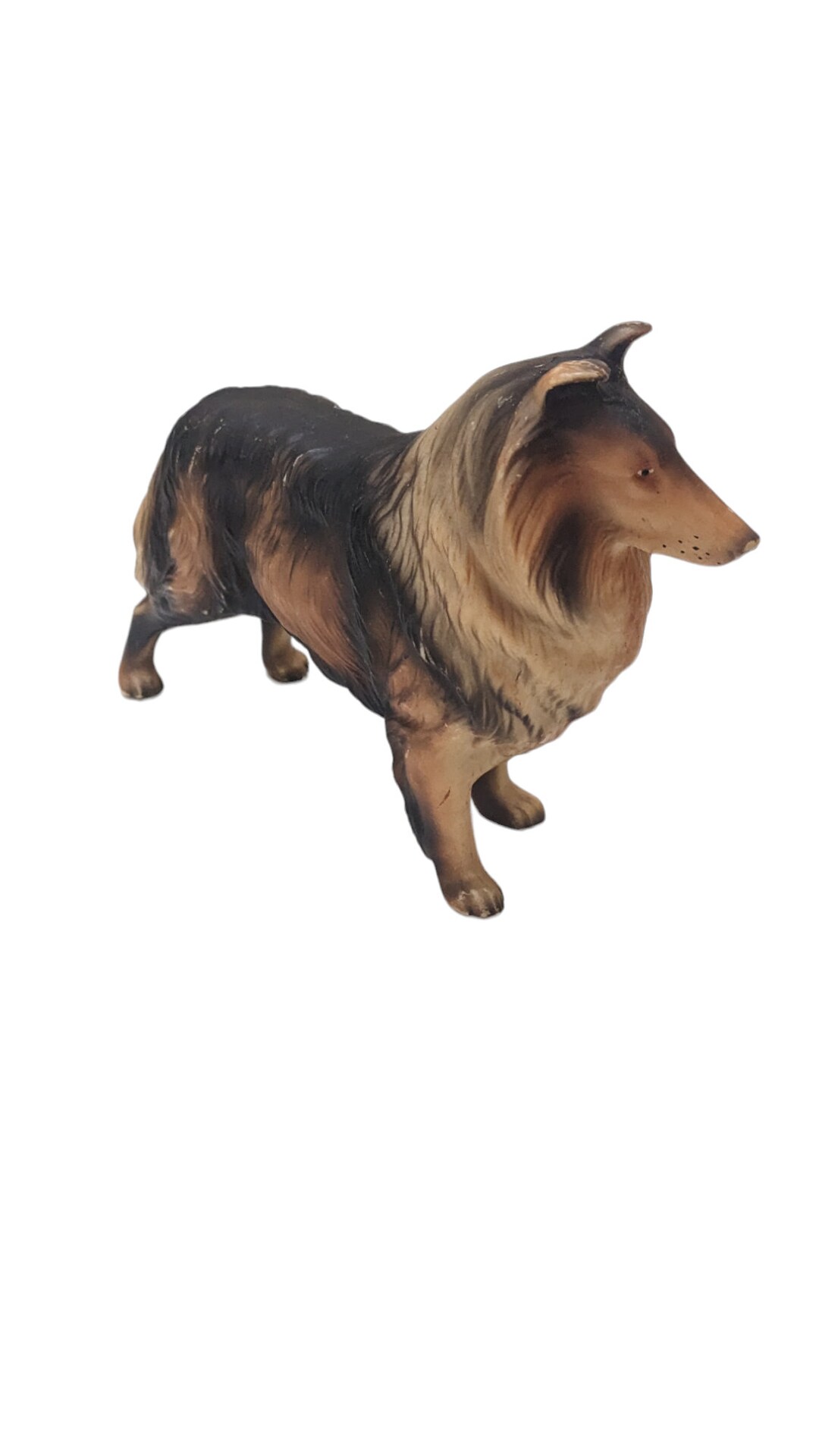 Collie Dog Figure 1950’s Bakelite Number 101 Made in Hong Kong Lassie ...