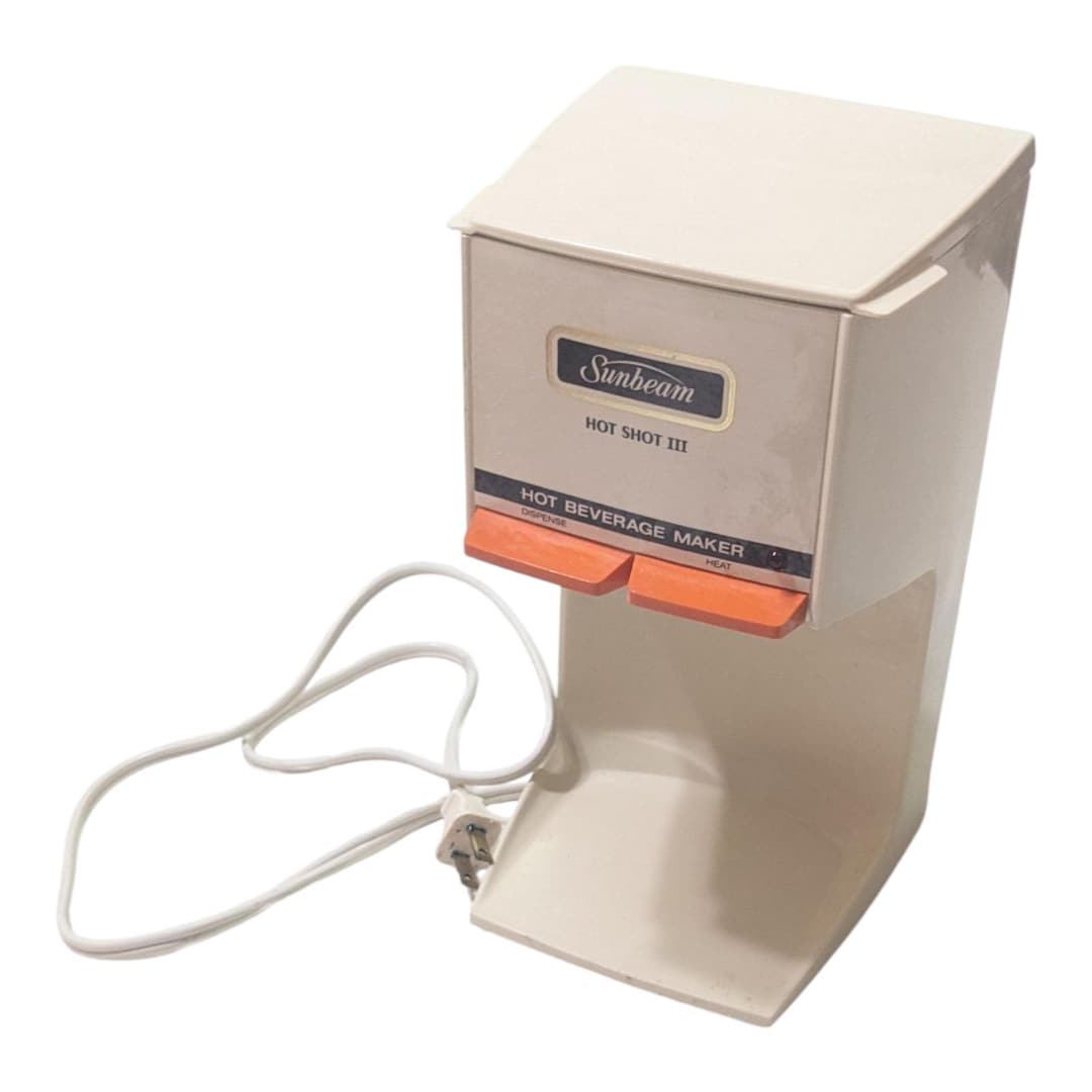 Sunbeam Hot Shot III Hot Beverage Maker Dispenser Retro Kitchen ...