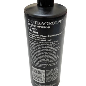 Revlon Outrageous Two in One Shampoo Plus Conditioner Professional Size ...