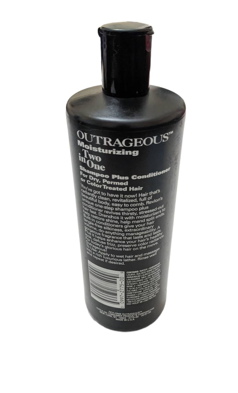 Revlon Outrageous Two in One Shampoo Plus Conditioner - Etsy