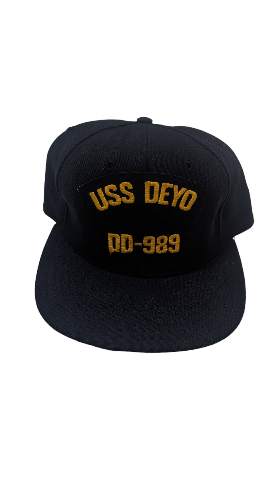 USS Diego DD-989 Navy Spruance Class Destroyer Ship Adjustable Snapback ...