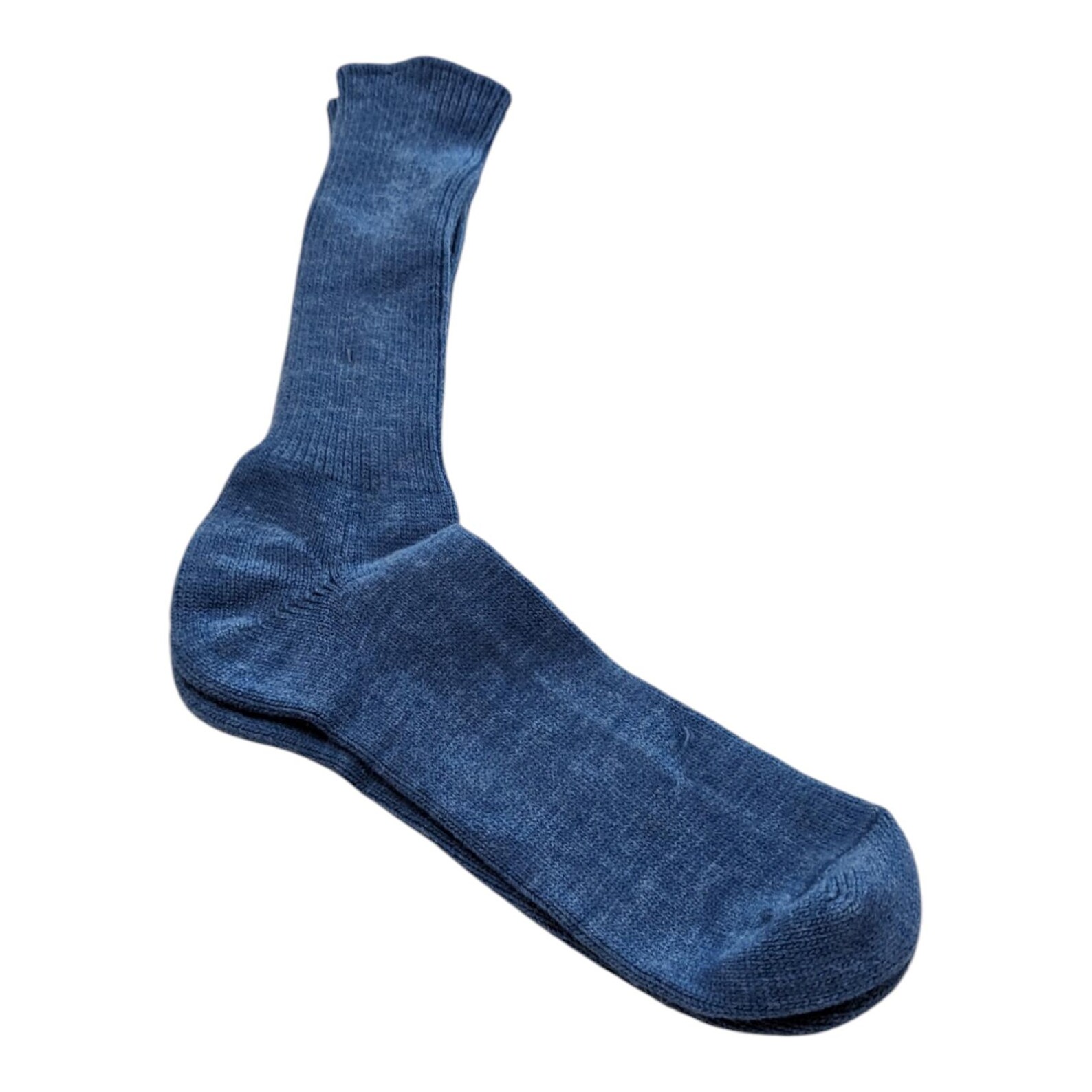 Vintage Mens Lee Casual Crew Socks Blue Size 10-13 Orlon Acrylic Nylon ...
