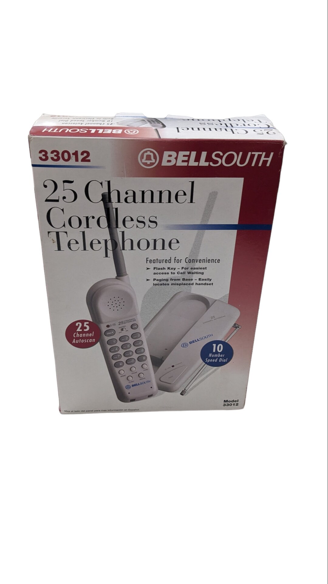 Bellsouth 25 Channel Cordless Telephone 33012 Vintage 1995 New - Etsy