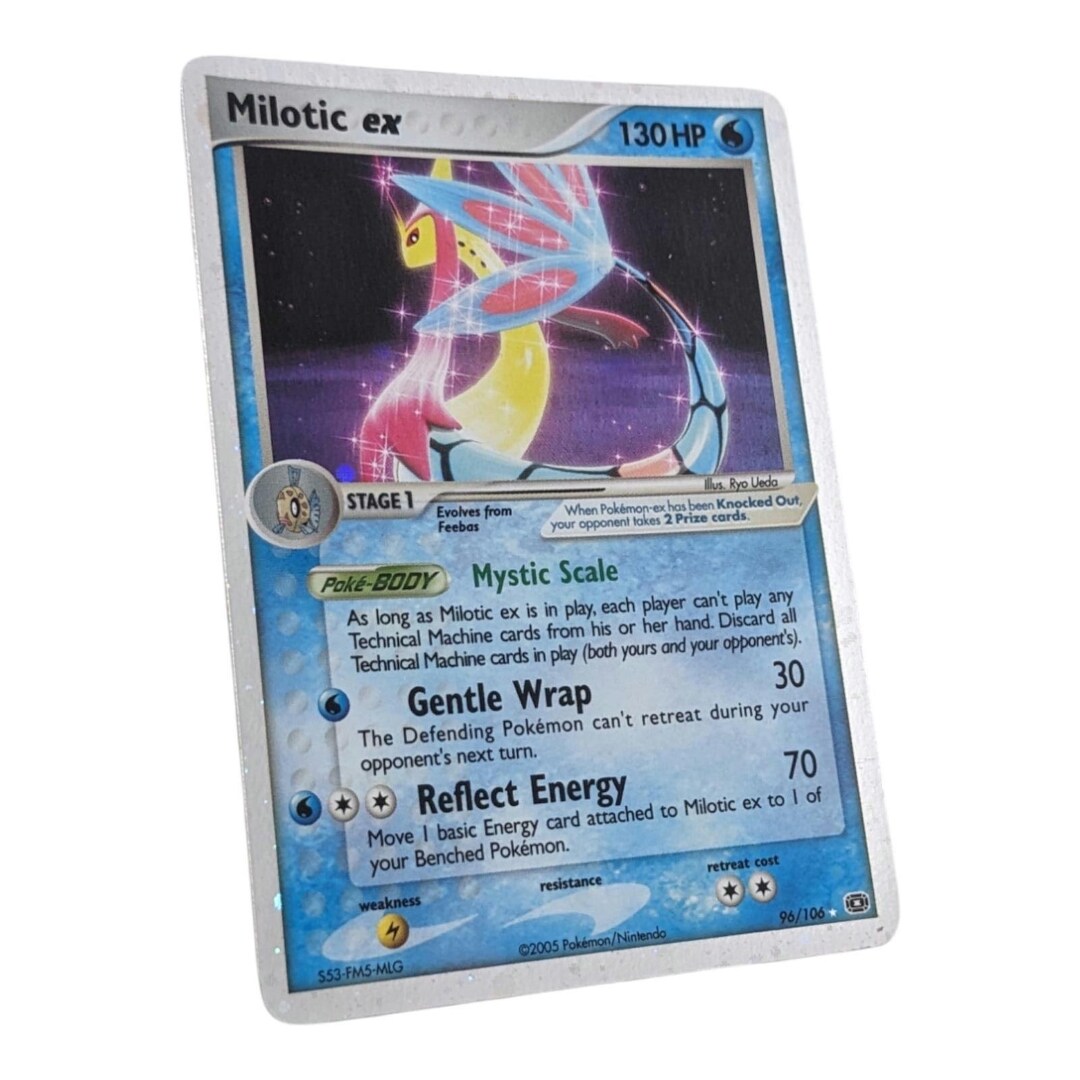Pokemon TCG Milotic EX Holo Rare EX Emerald 96/106 - Etsy