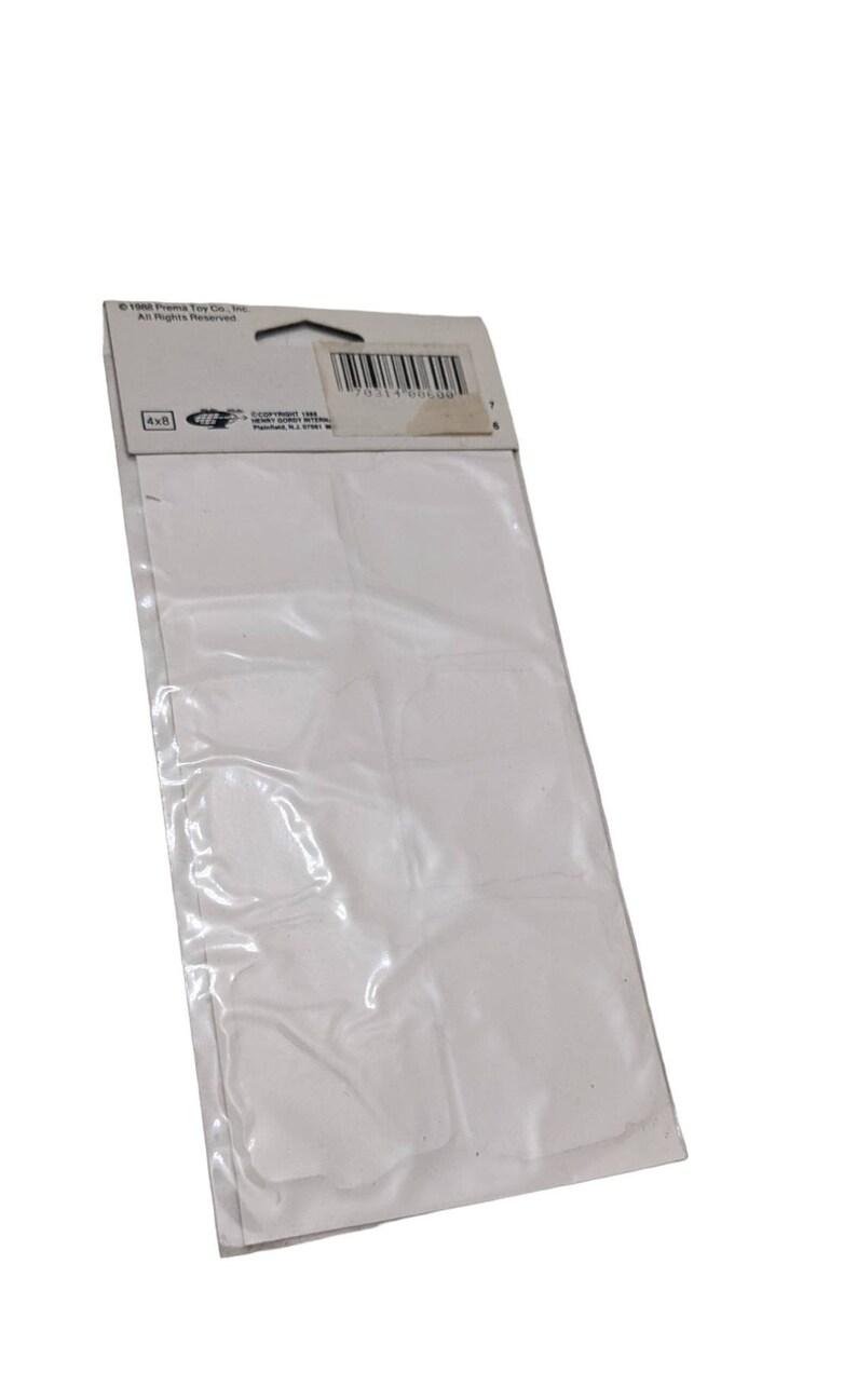 Gumby Pokey Cartoon Puffy Stickers Vintage NOS Sealed 1988 Gordy Prema ...