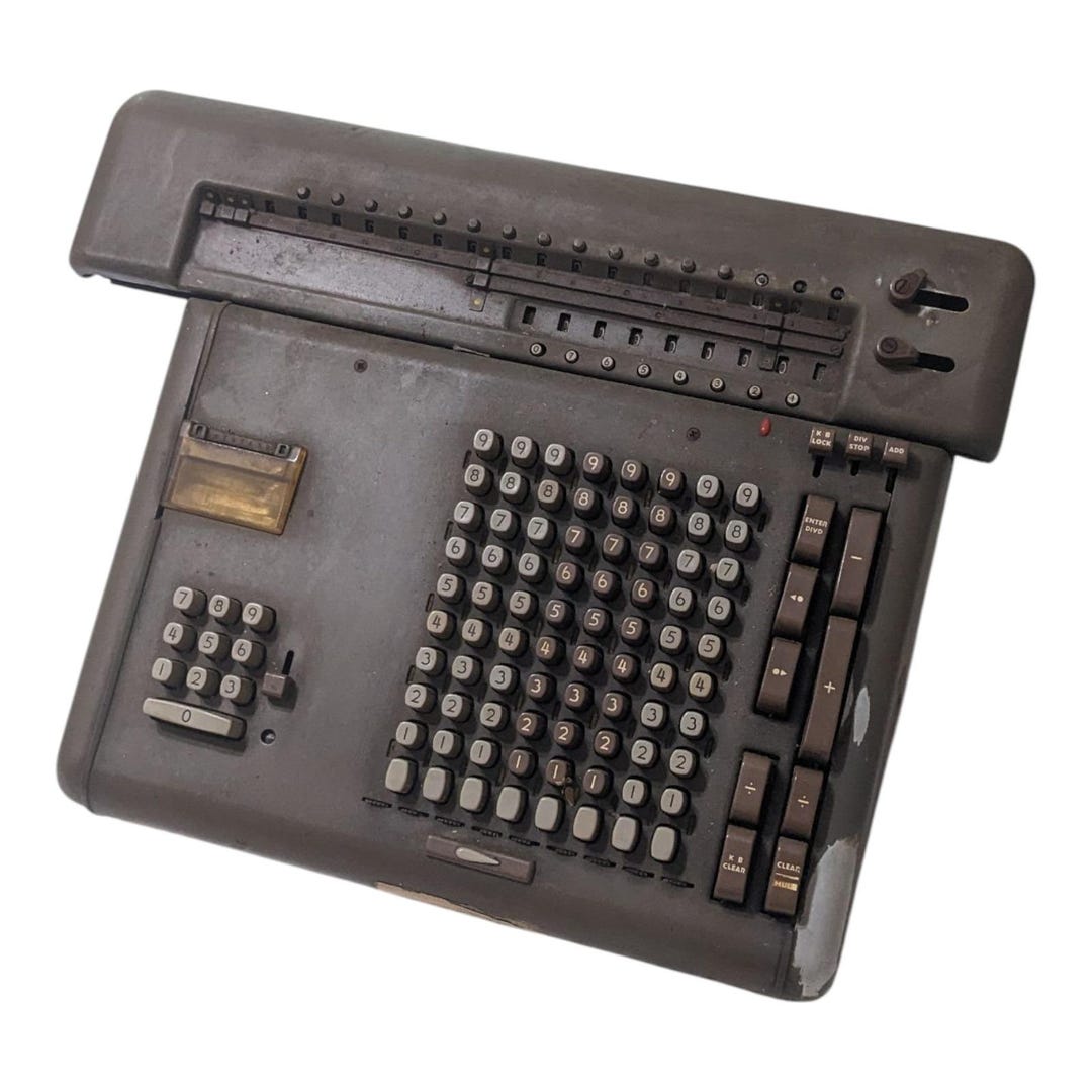 Friden Calculator Vintage Mechanical Calculator Collectible Office ...