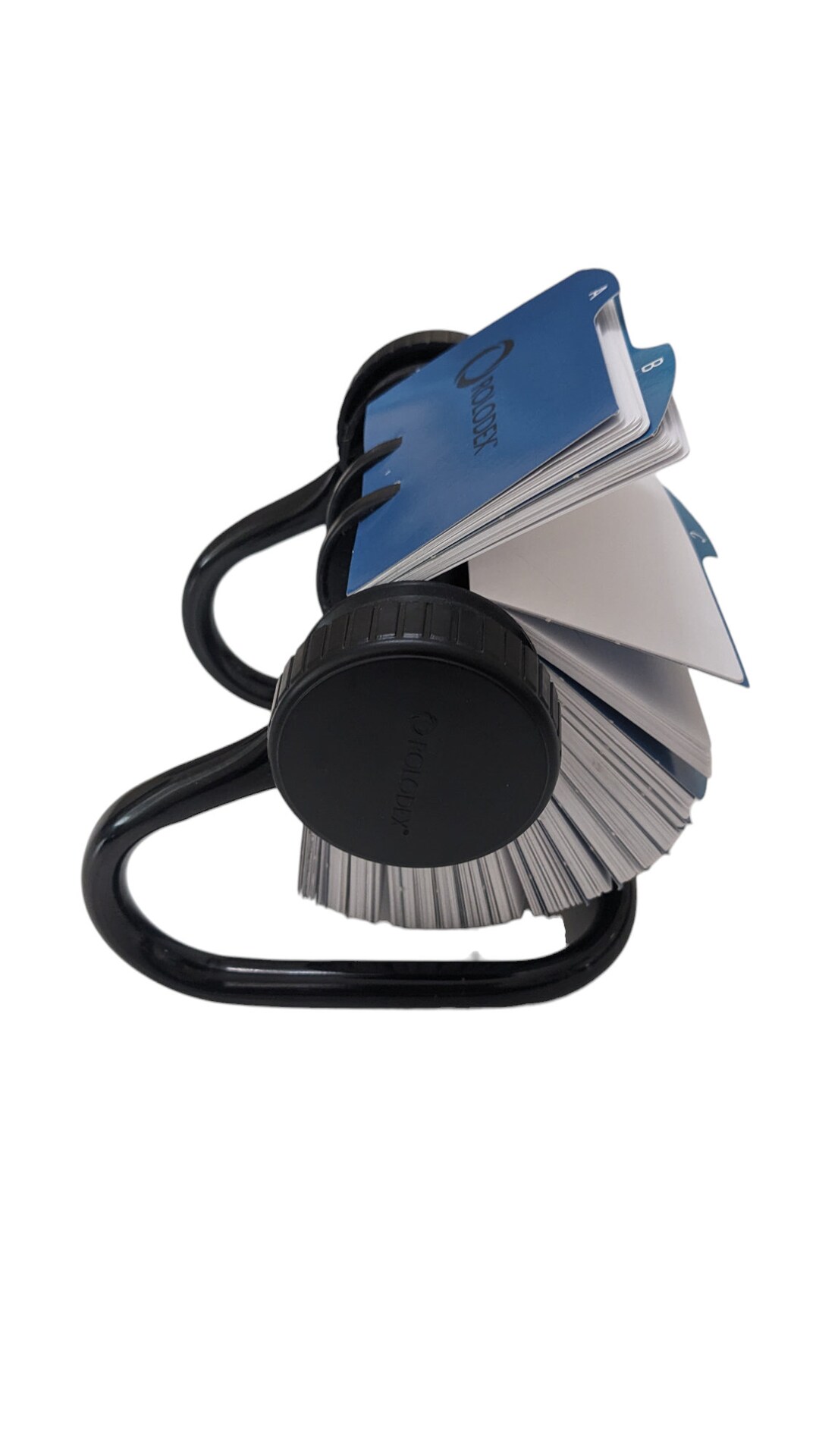 ROLODEX Open Rotary Card File Holds 250 1 3/4 X 3 1/4 Cards Black - Etsy