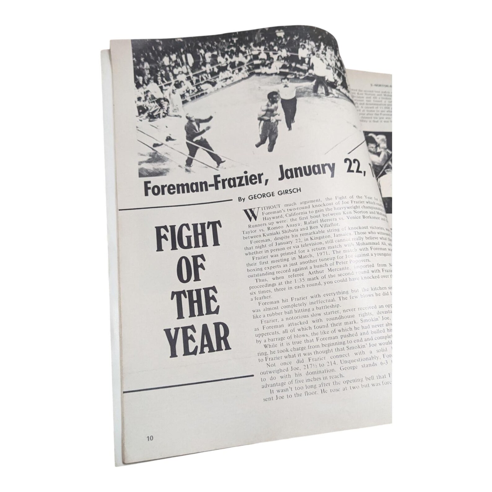 March 1974 the Ring Boxing Magazine Annual Heavyweight Contenders - Etsy