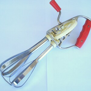 Italian Hand Mixer/vintage Retro 80s Plastic Colorful Mixer/ - Etsy