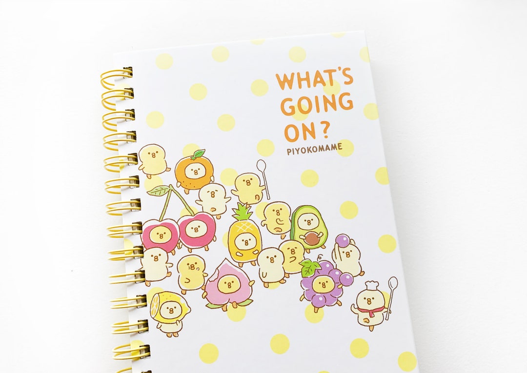 Picyouko-mame Fruit A6 Hard Cover Ring Notebook - MW57414 - Etsy