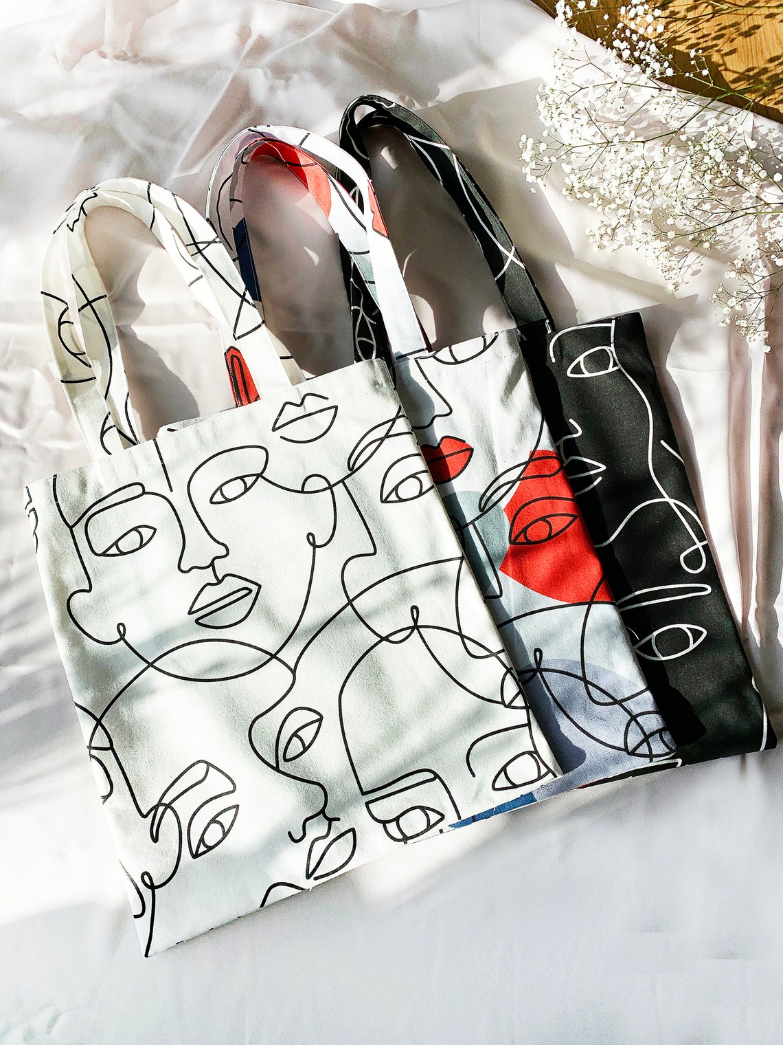 Easy DIY Canvas Tote Bag Sewing Pattern/digital PDF Sewing - Etsy
