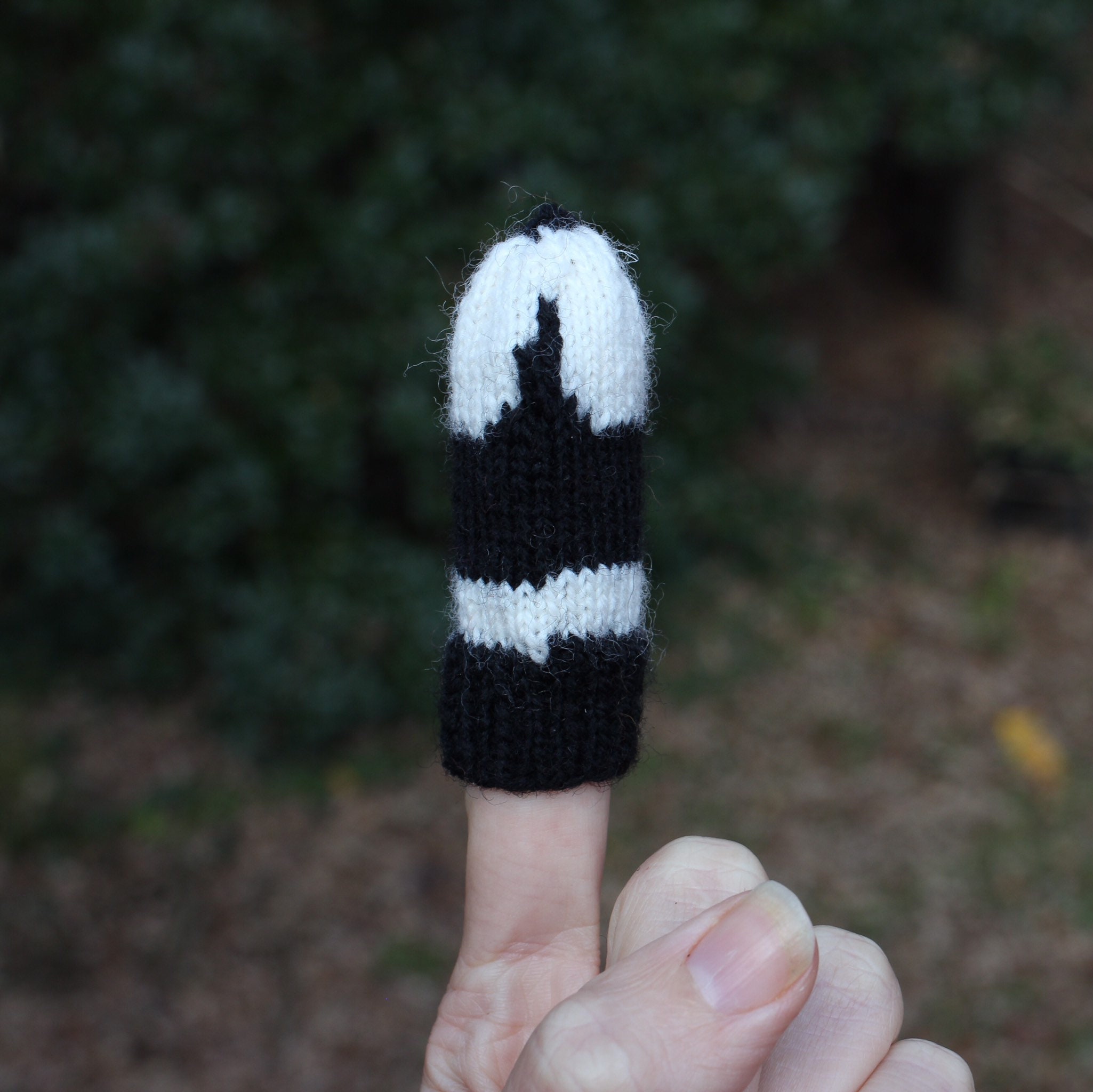 Puffin Knit Wool Finger Puppet - Etsy España