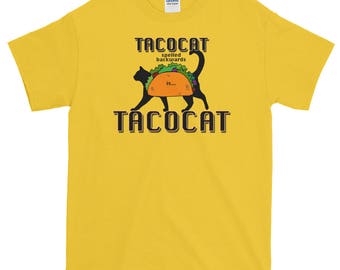 Taco cat shirt | Etsy