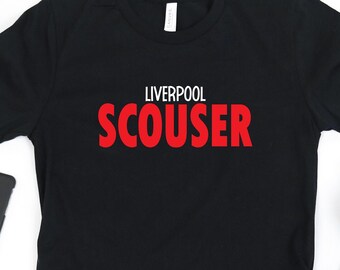 Scouser map t shirt - Etsy.de