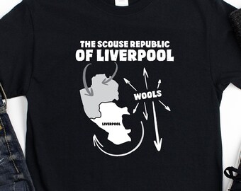 Scouser map t shirt - Etsy.de