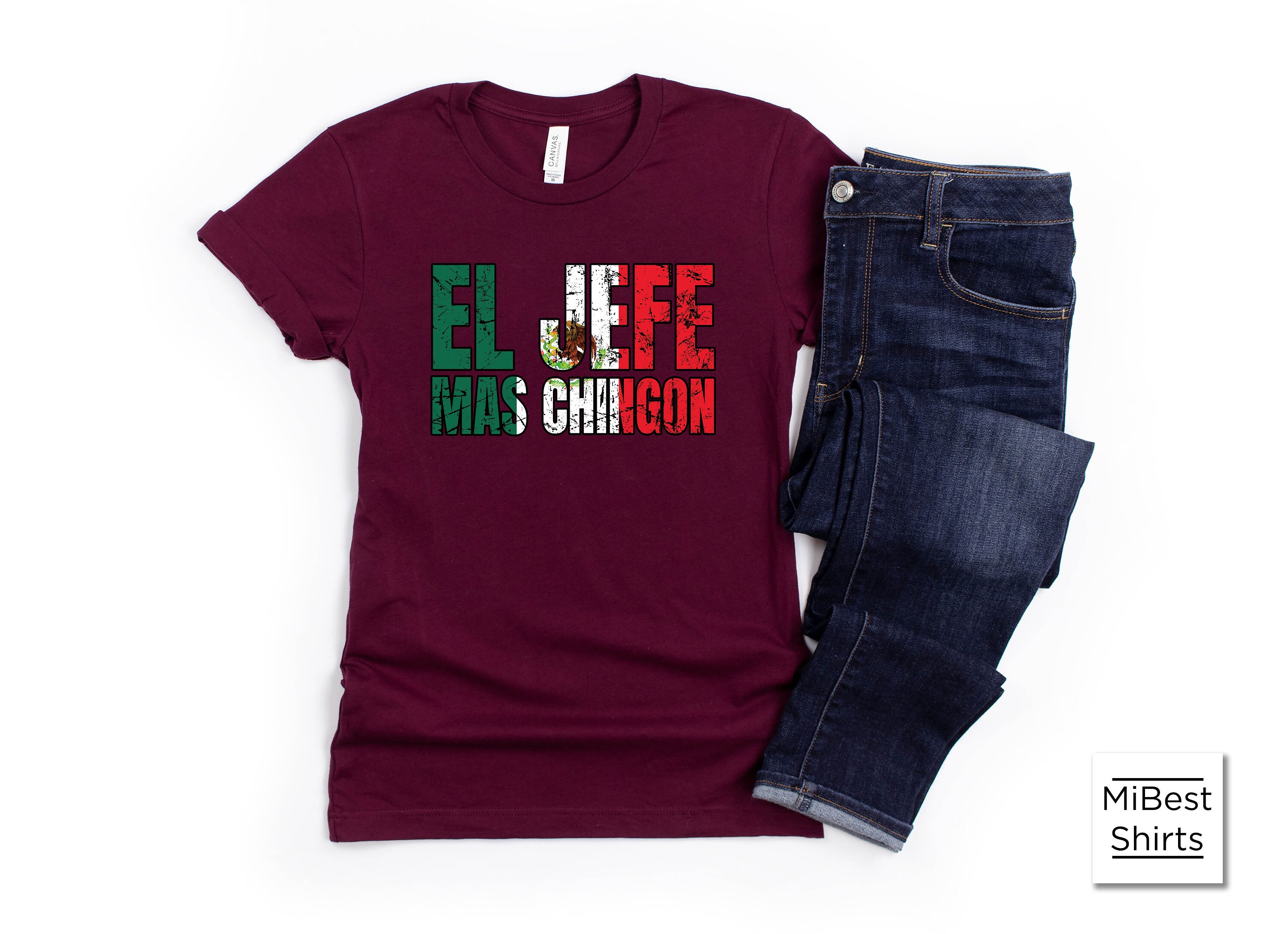 Regalo Para Hombre Cholo Mexican Dad Gift El Jefe Mas Chingon - Etsy