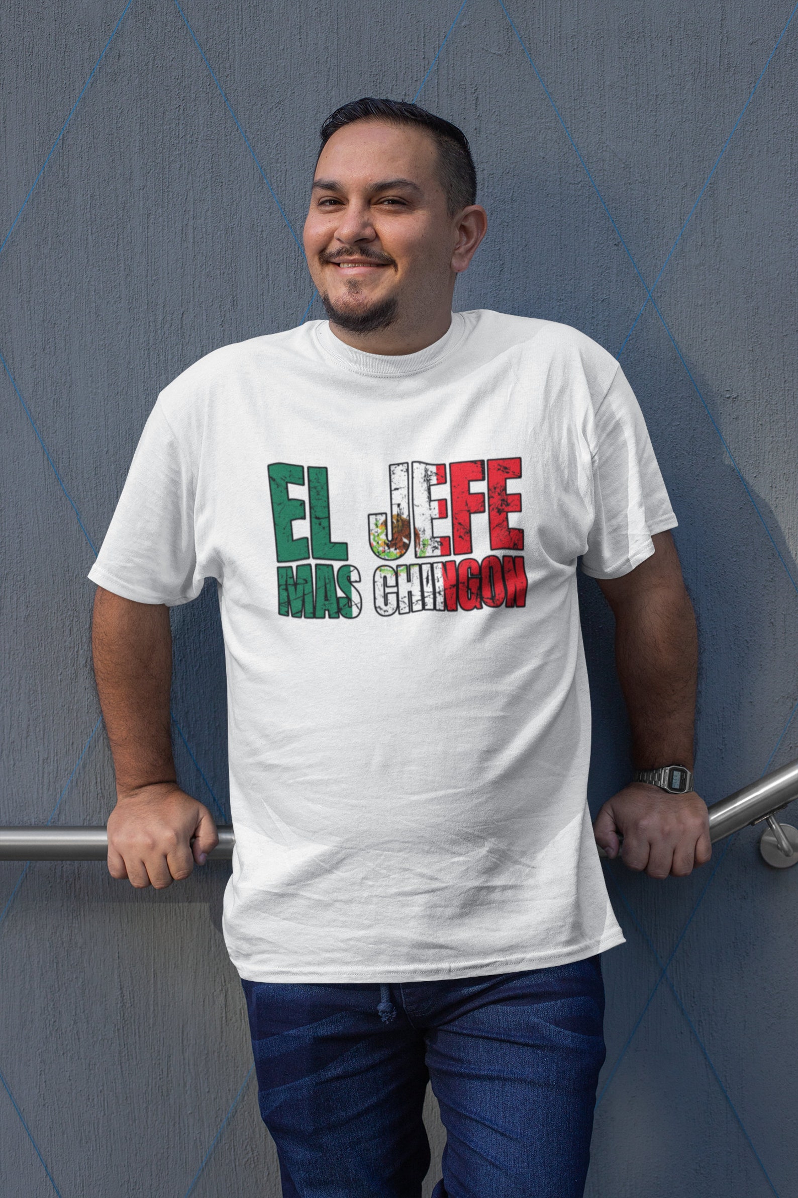Regalo Para Hombre Cholo Mexican Dad Gift El Jefe Mas Chingon - Etsy