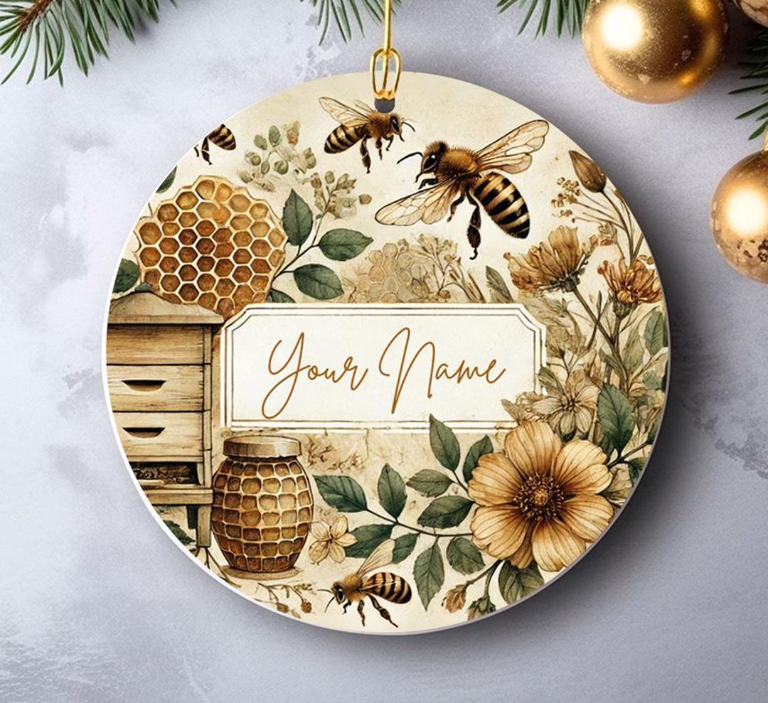 Personalized Aviary Beekeeping Christmas Ornament for Aviarist ...