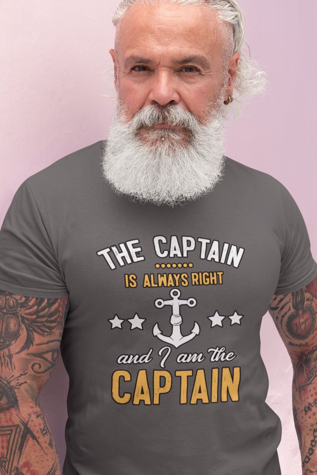 Boating Gifts for Dad Boating Shirt for Boat Owner Captain is Always ...