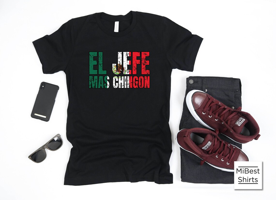 Regalo Para Hombre Cholo Mexican Dad Gift El Jefe Mas Chingon - Etsy