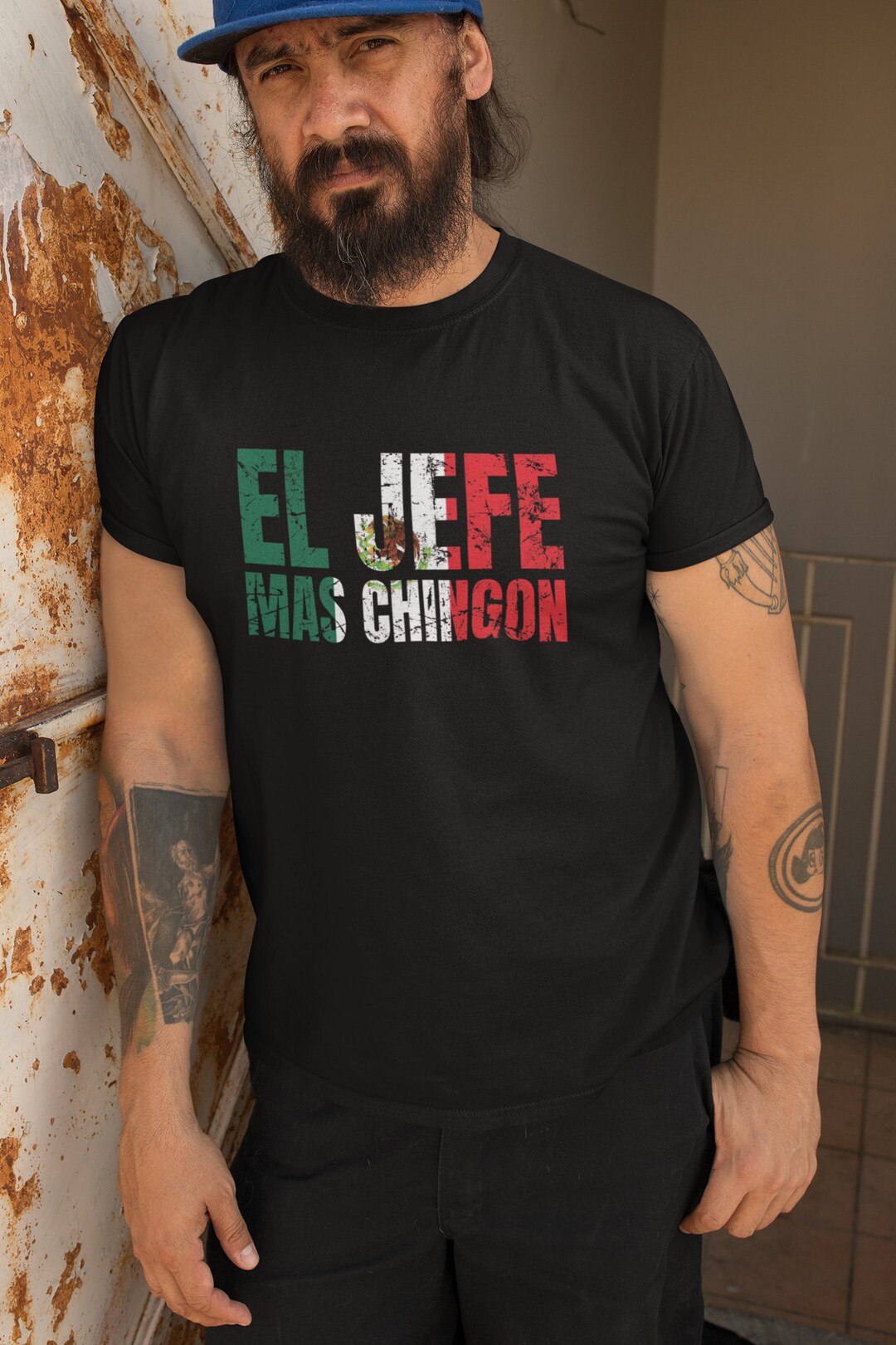 Regalo Para Hombre Cholo Mexican Dad Gift El Jefe Mas Chingon Male Boss ...