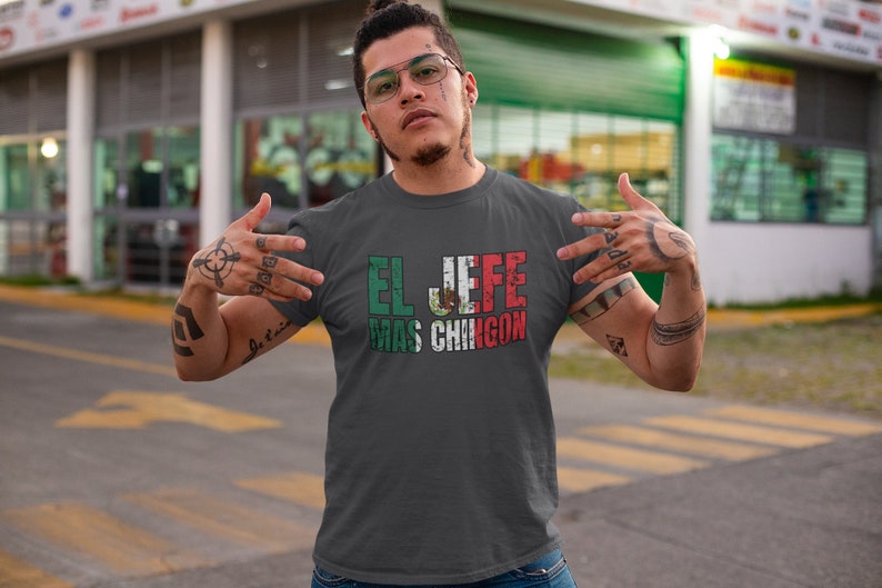 Regalo Para Hombre Cholo Mexican Dad Gift El Jefe Mas Chingon - Etsy