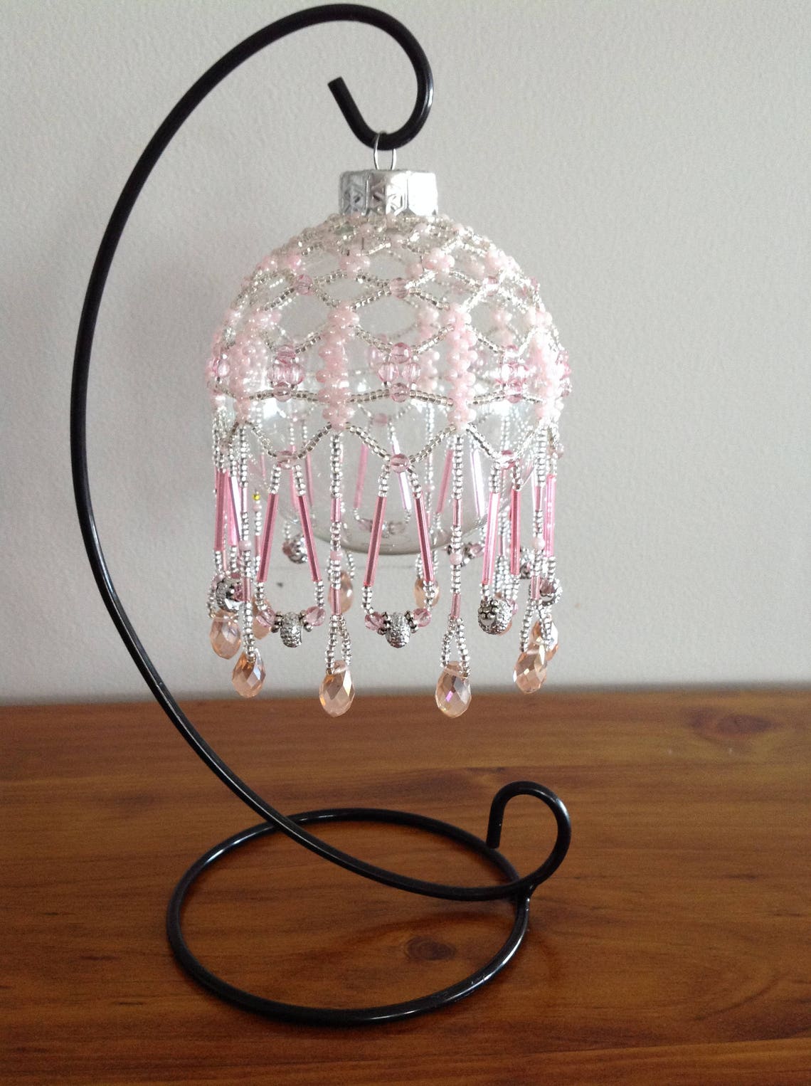 Beaded Ornament Beaded Bauble - Etsy