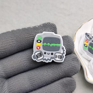 Silicone Bead V-FIB DEFIB Defibrillator Focal Bead for Pen Bracelet ...