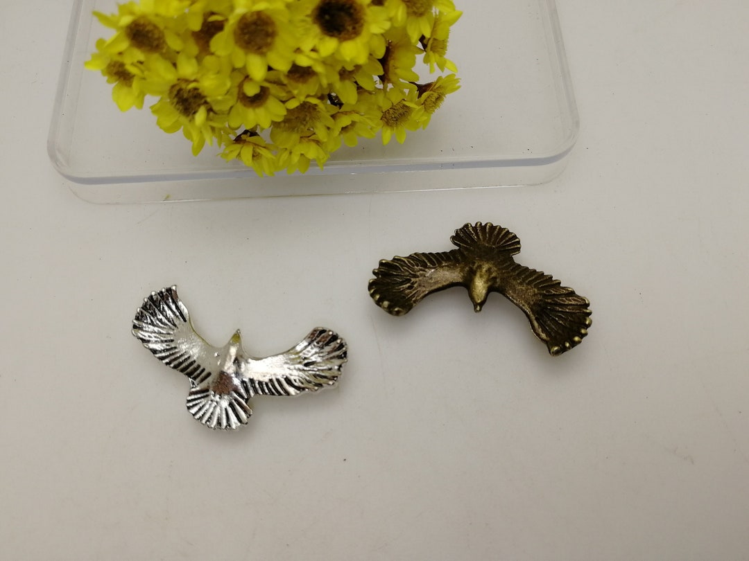 6/20 Pieces Metal Eagle Hawk Vulture Falcon Bird Pendant Necklace ...