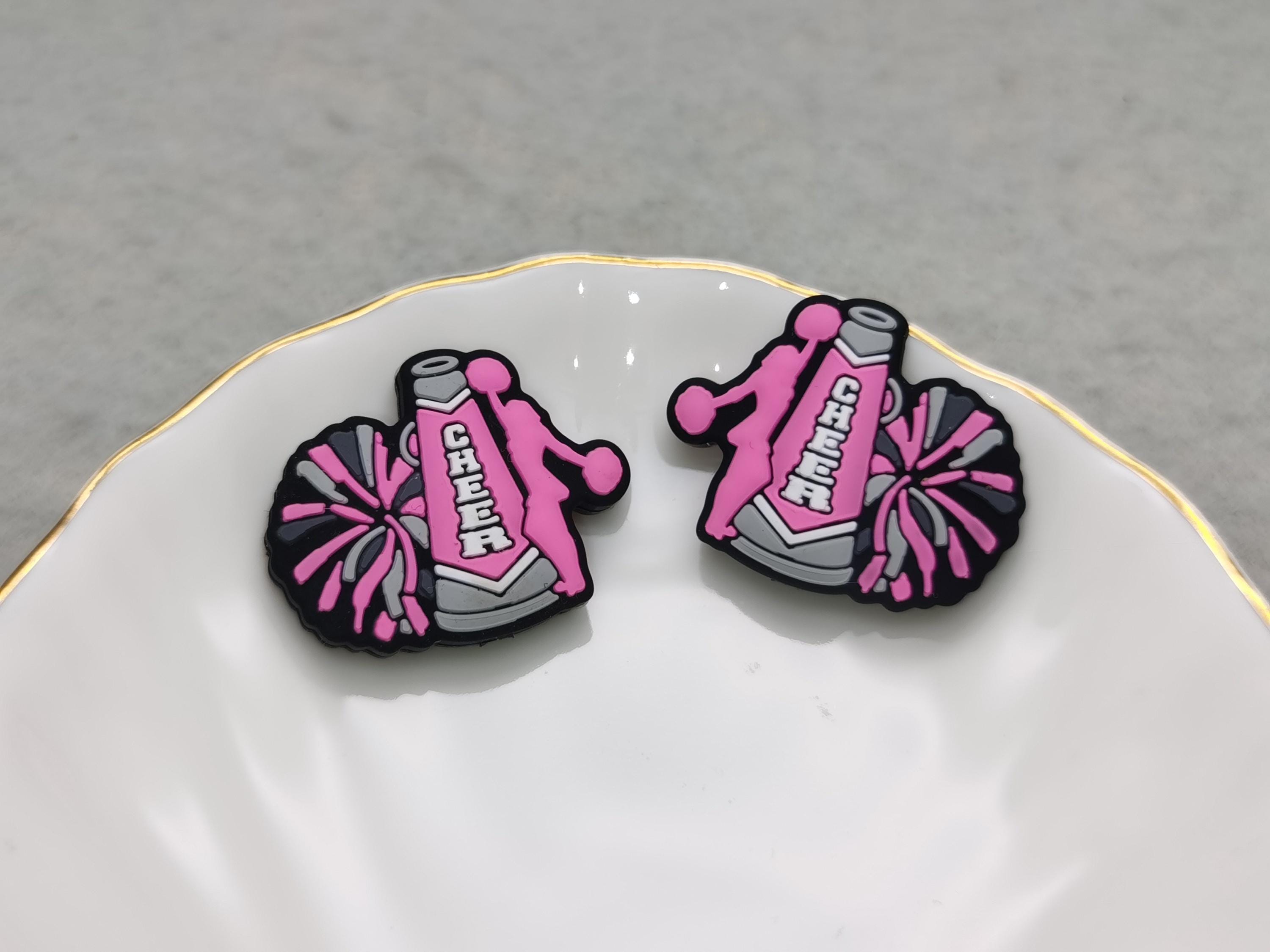 Silicone Bead Cheer Cheering Squad Cheerleaders Focal Bead for Pen ...