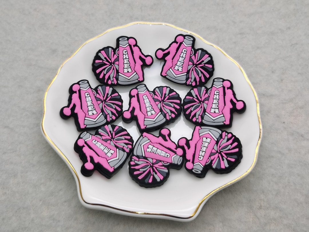 Silicone Bead Cheer Cheering Squad Cheerleaders Focal Bead for Pen ...