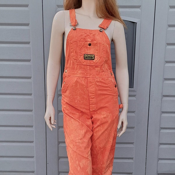 Orange Overalls - Etsy