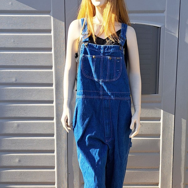 Blue Denim Overalls - Etsy