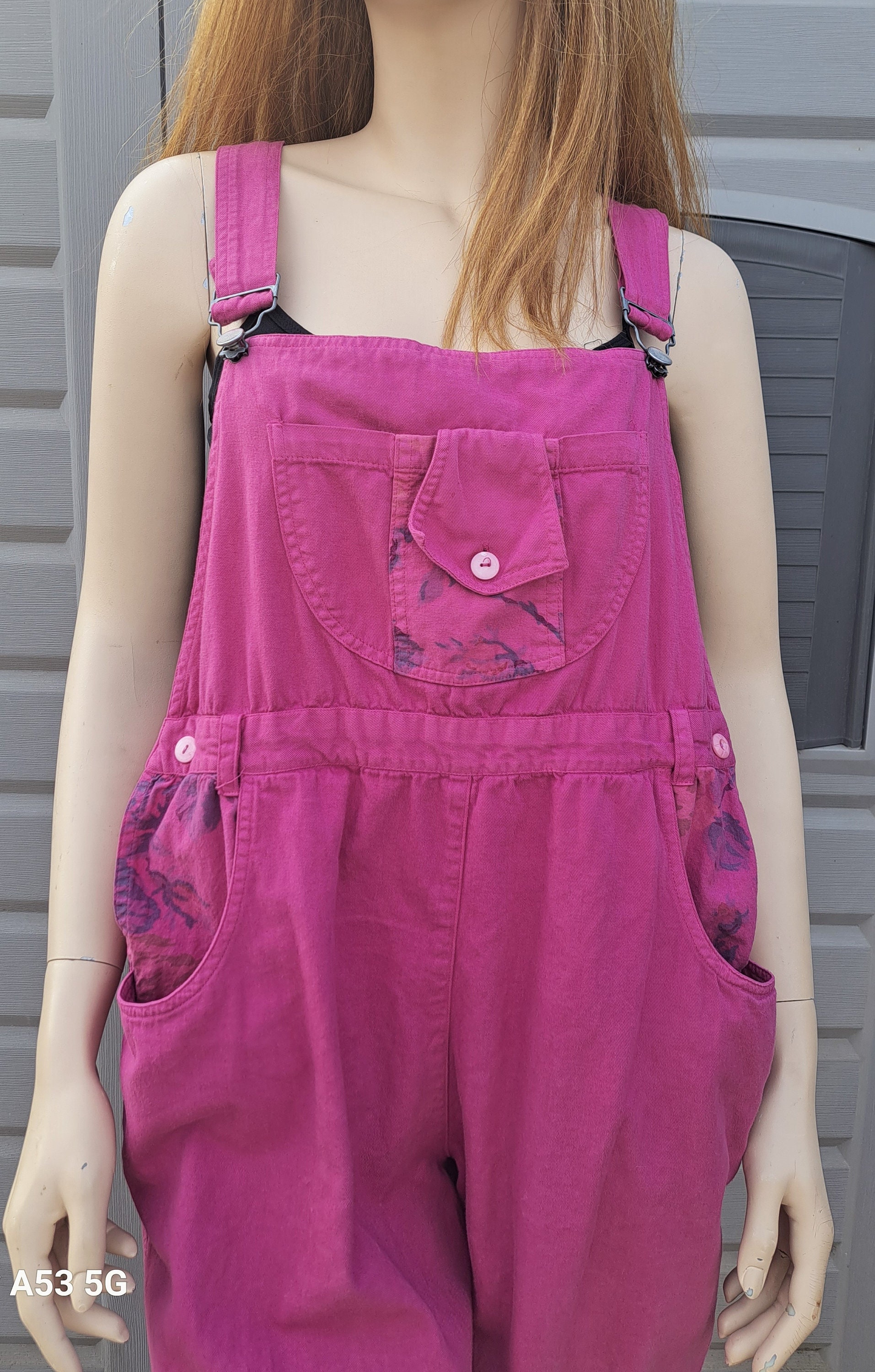 Vintage 80s Gitano Maternity Pregnancy Mommy Cotton Overalls - Etsy