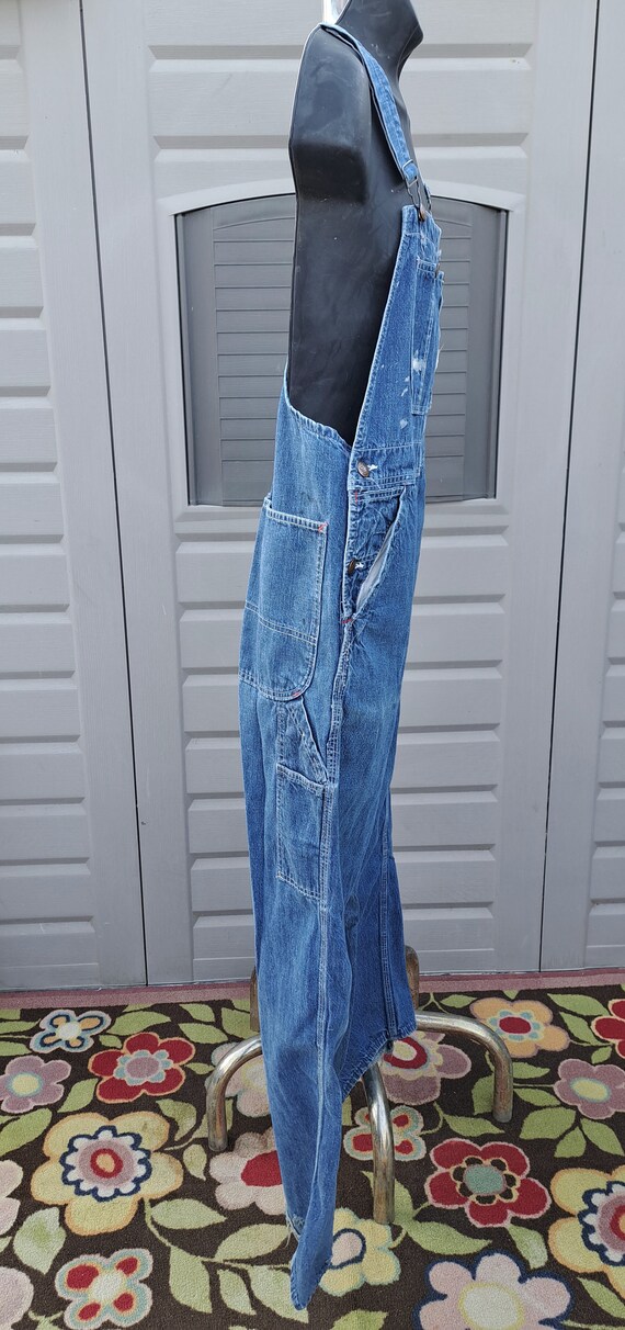 Vintage BIG MAC denim Overalls Union Made Sanforized… - Gem