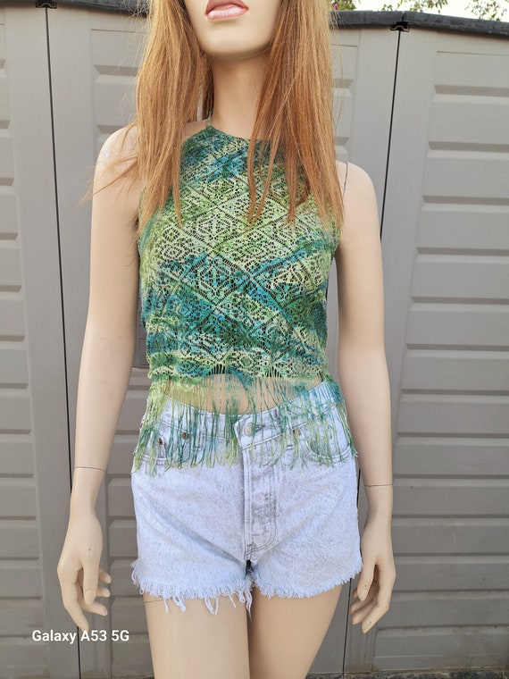 Levis light Grey acid washed 501 Levis Vintage denim … - Gem