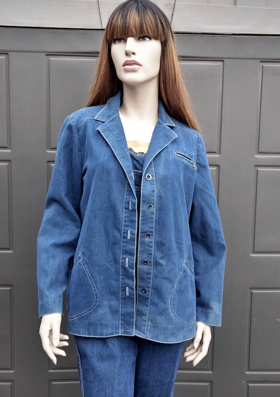 Vintage 70s soft Denim Jacket Vintage 70's - Gem