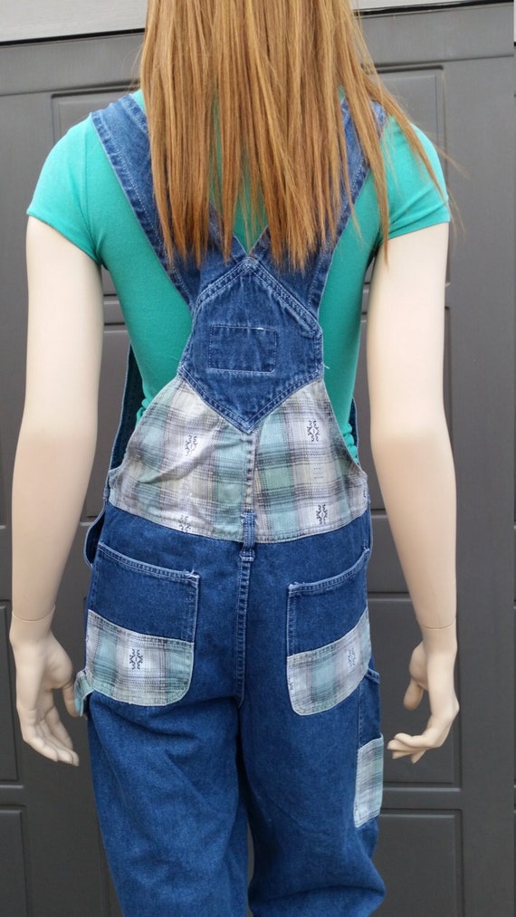 80s blue denim overalls - Gem