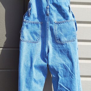 KIDS Vintage NOT GUILTY Blue Denim Girls Overalls Sz Medium - Etsy