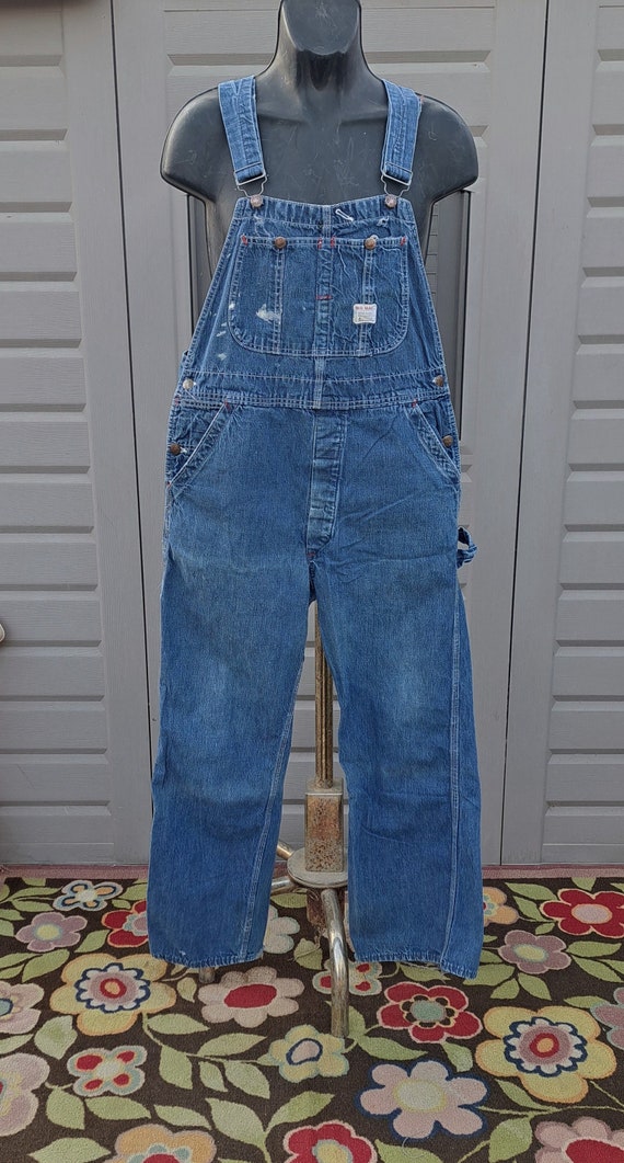 Vintage BIG MAC denim Overalls Union Made Sanforized… - Gem
