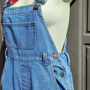KIDS Vintage NOT GUILTY Blue Denim Girls Overalls Sz Medium - Etsy