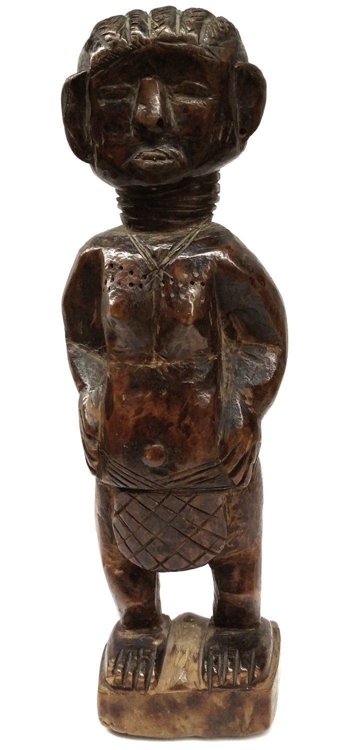 Museum Quality Tribal Primitive Wood Female Figure Carved Ashanti - Etsy