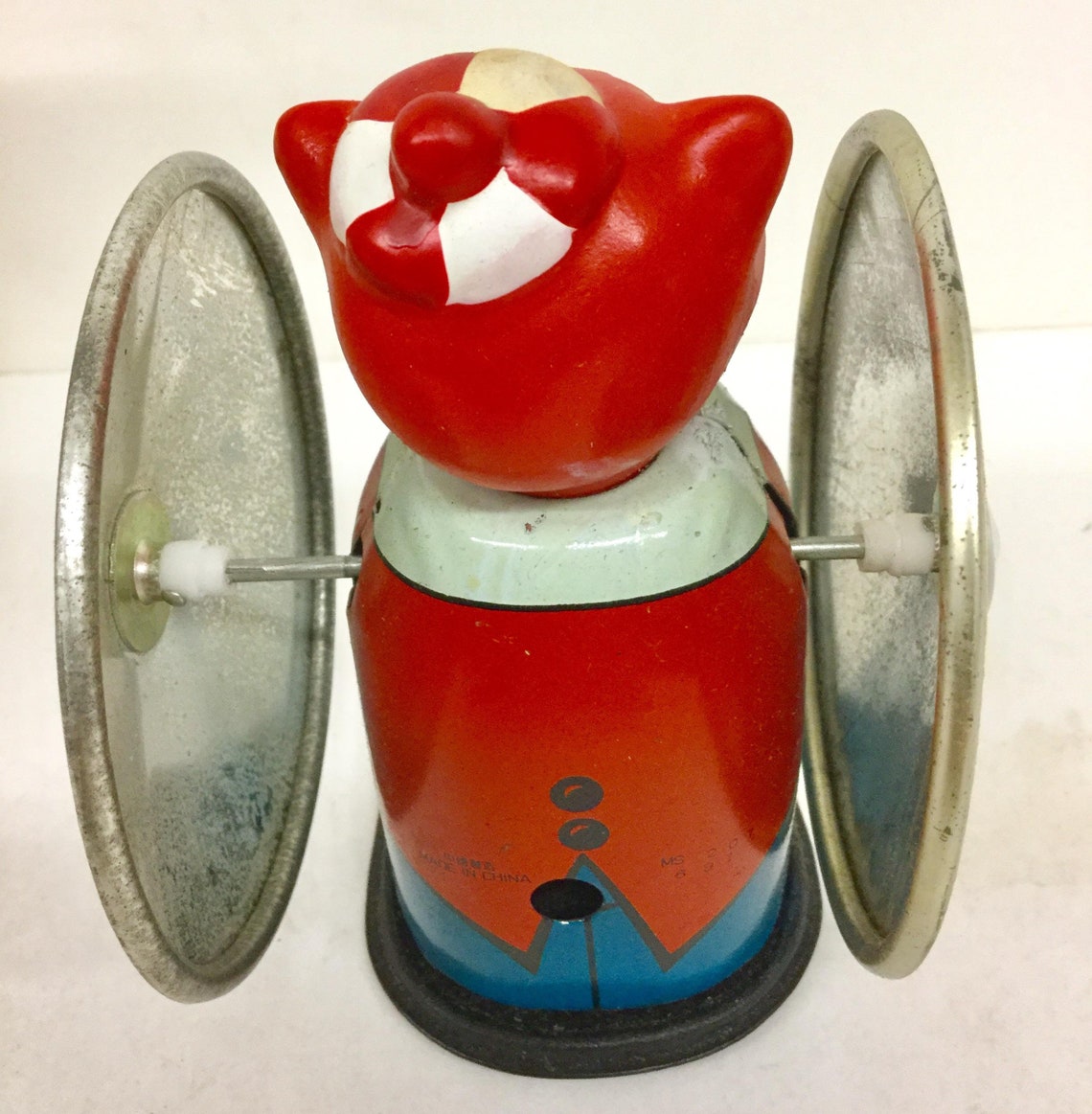 Vintage Toy Bear Whirling Wheel New in Box - Etsy