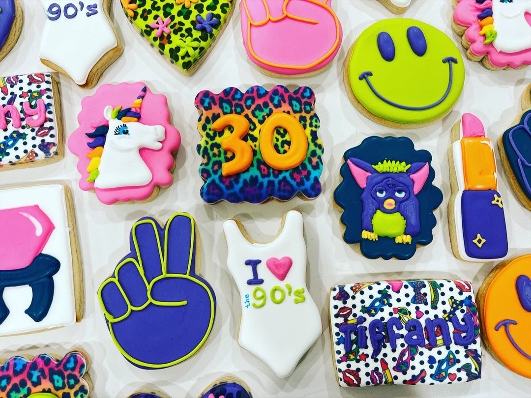 1 Dozen I Love the 90s Birthday Cookies - Etsy