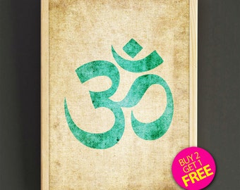 Tamil OHM Symbol Aum Sign Wood Letter Indian Wall Art | Etsy